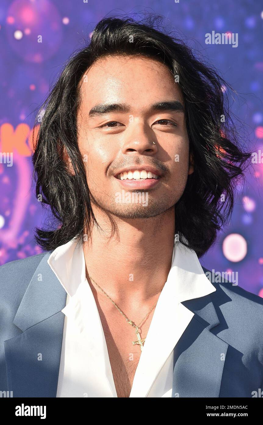 Joe Tuliao arrives at the drive-in premiere of JoJo Siwa's "The J Team ...