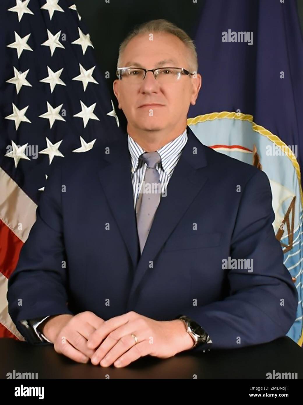 Official portrait of Mr. Edward Cannon. (U.S. Navy photo Stock Photo ...