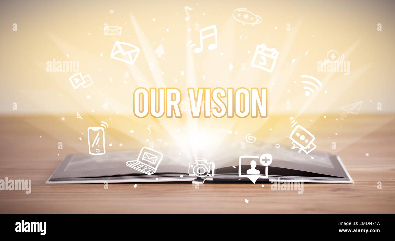 open book with business inscription Stock Photo - Alamy