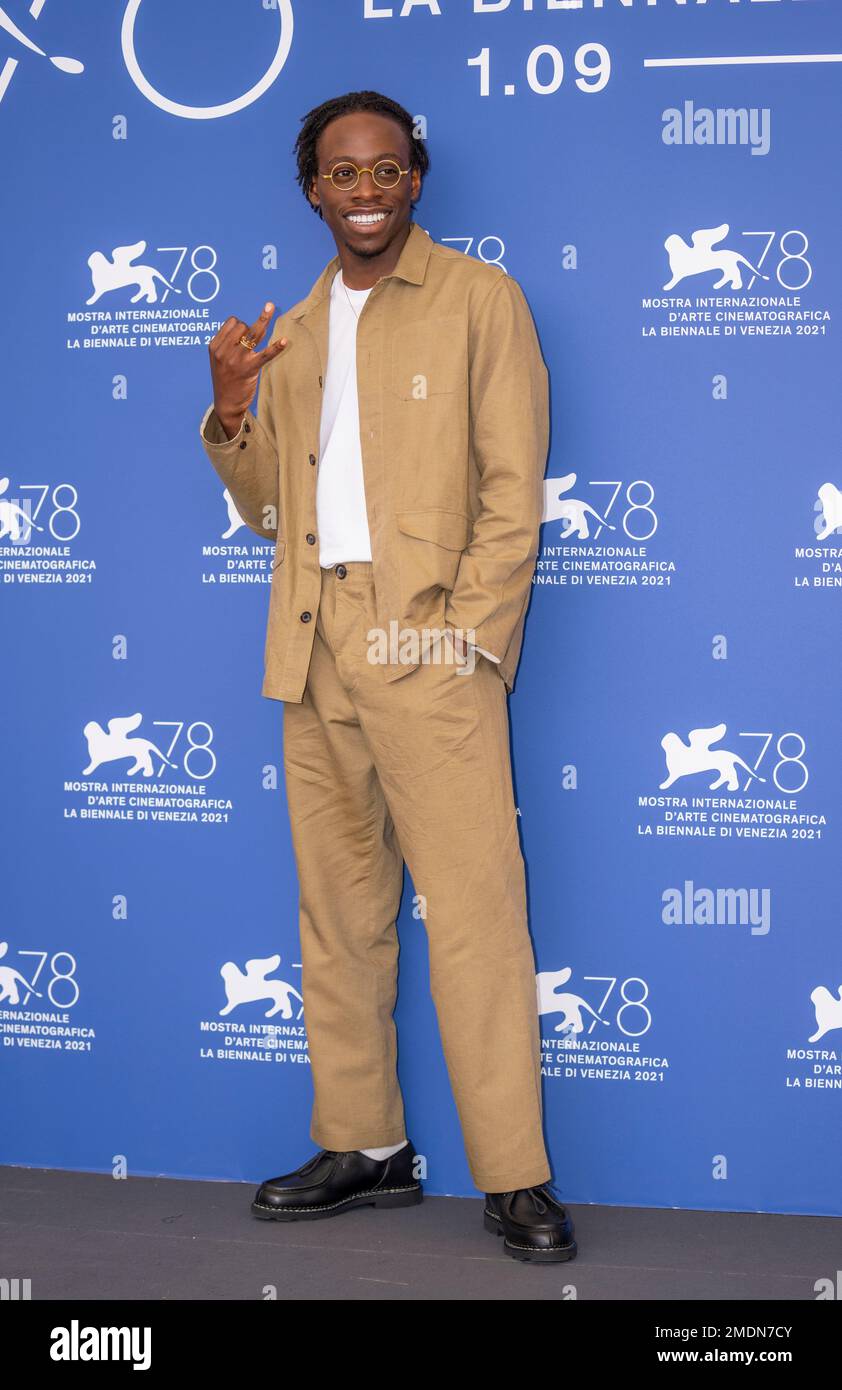 Actor Michael Ajao poses for photographers at the photo call for the ...