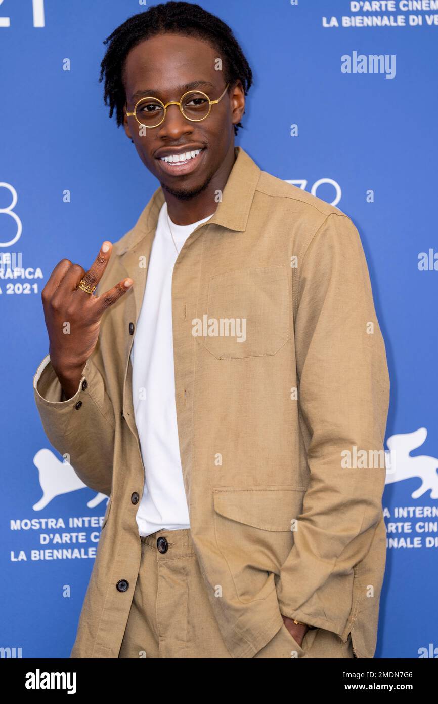 Actor Michael Ajao poses for photographers at the photo call for the ...