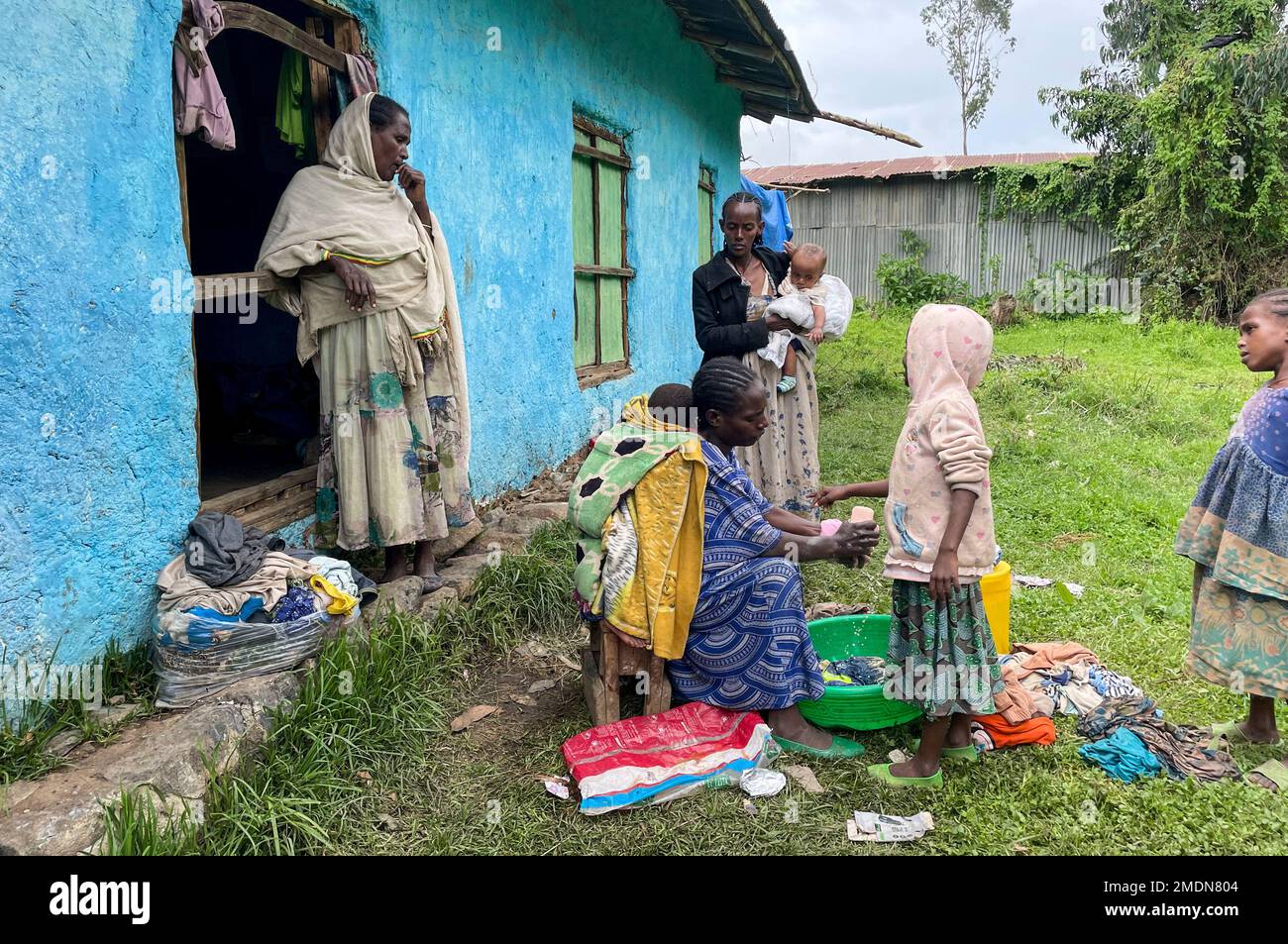 Displaced Amharas from different villages now controlled by Tigrayan ...