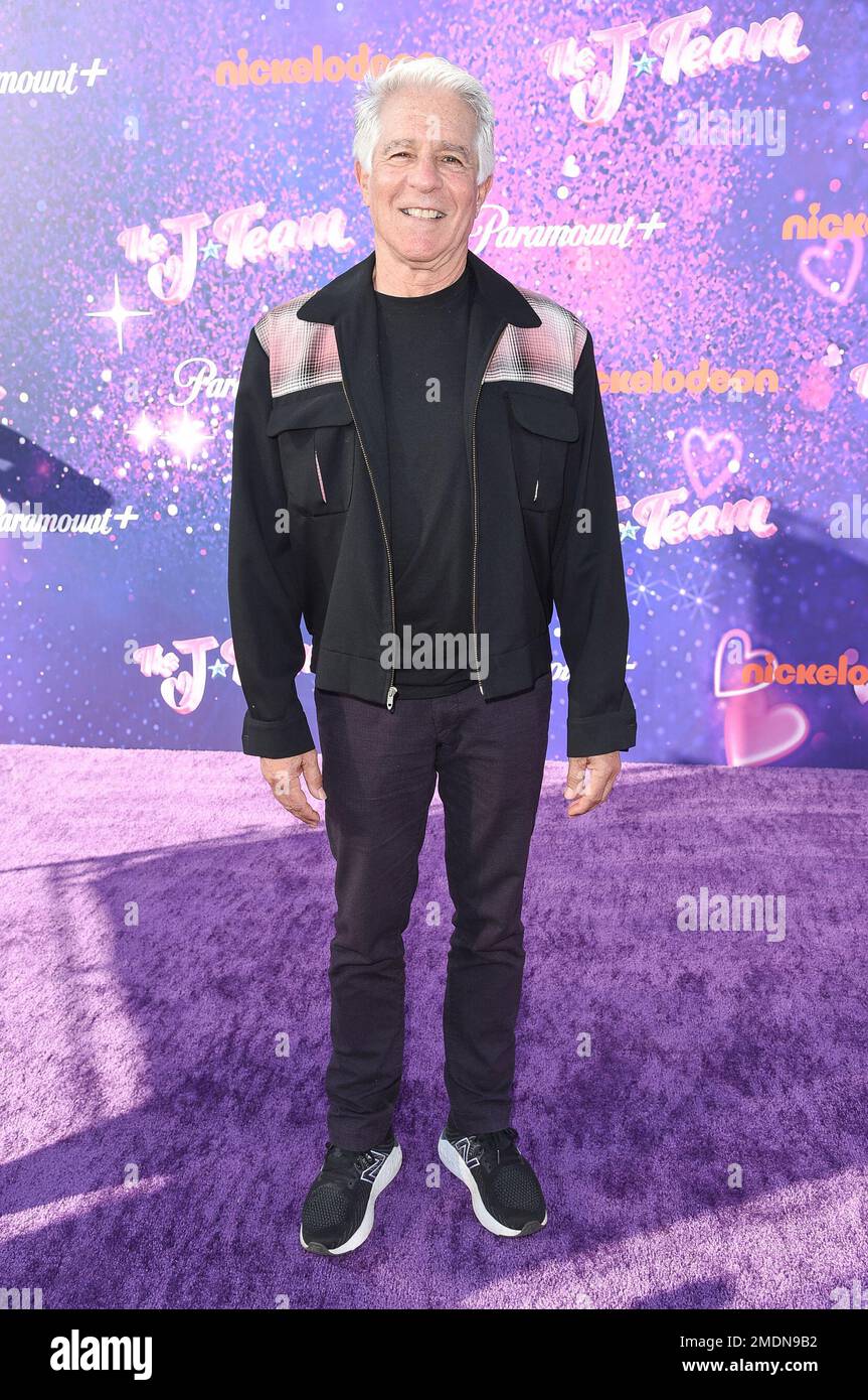 Michael Lembeck arrives at the drive-in premiere of JoJo Siwa's "The J ...
