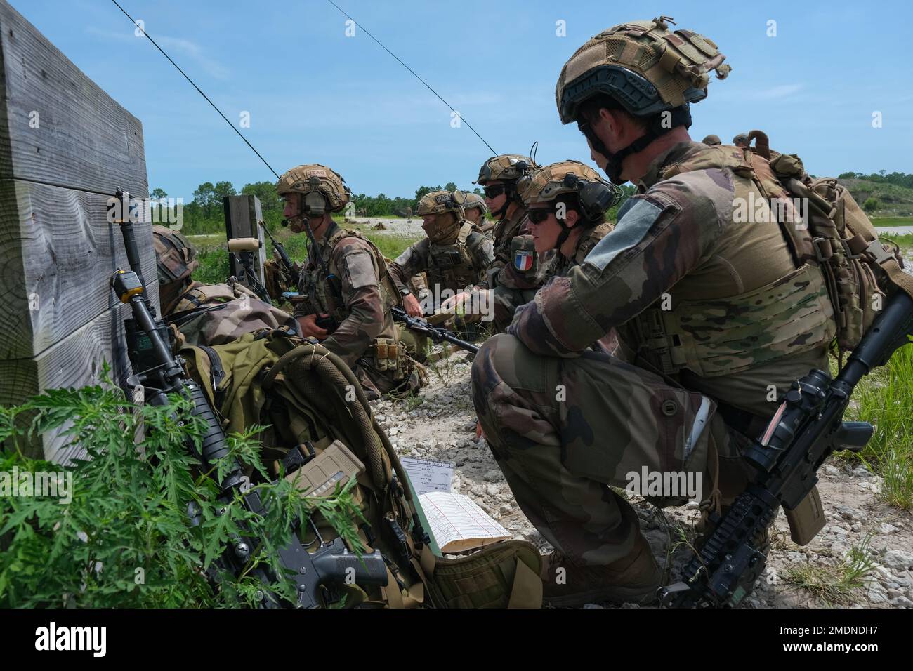 U.S. Marines with 2nd Air-Naval Gunfire Liaison Company (ANGLICO), II ...