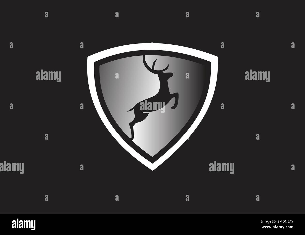 Deer management Stock Vector Images - Alamy