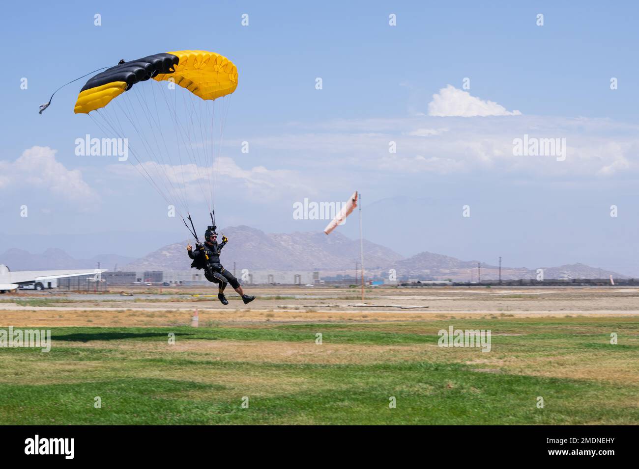 Staff Sgt. Dusty Gebhardt, aerial videographer on the U.S. Army ...
