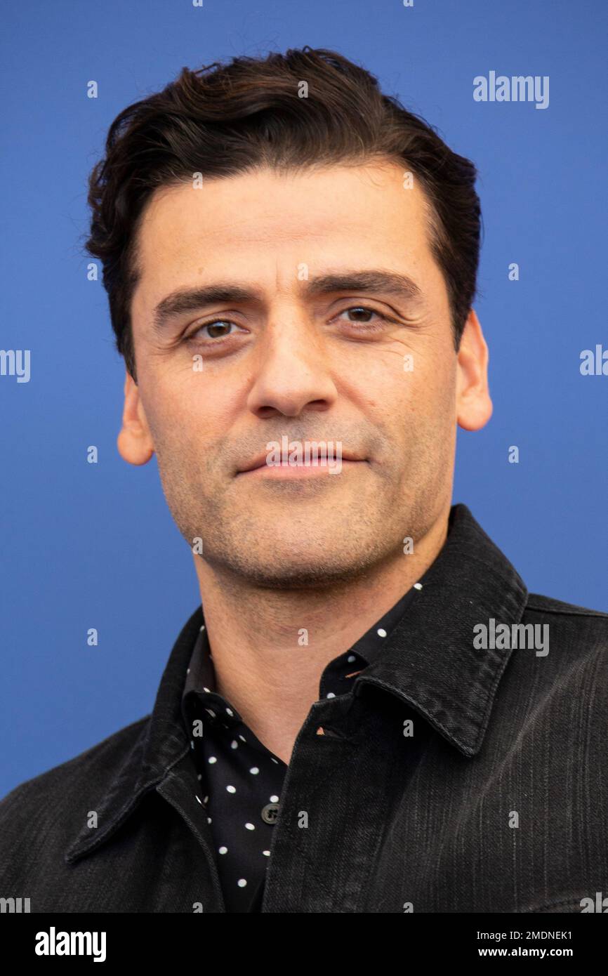 Oscar Isaac poses for photographers at the photo call for the film ...