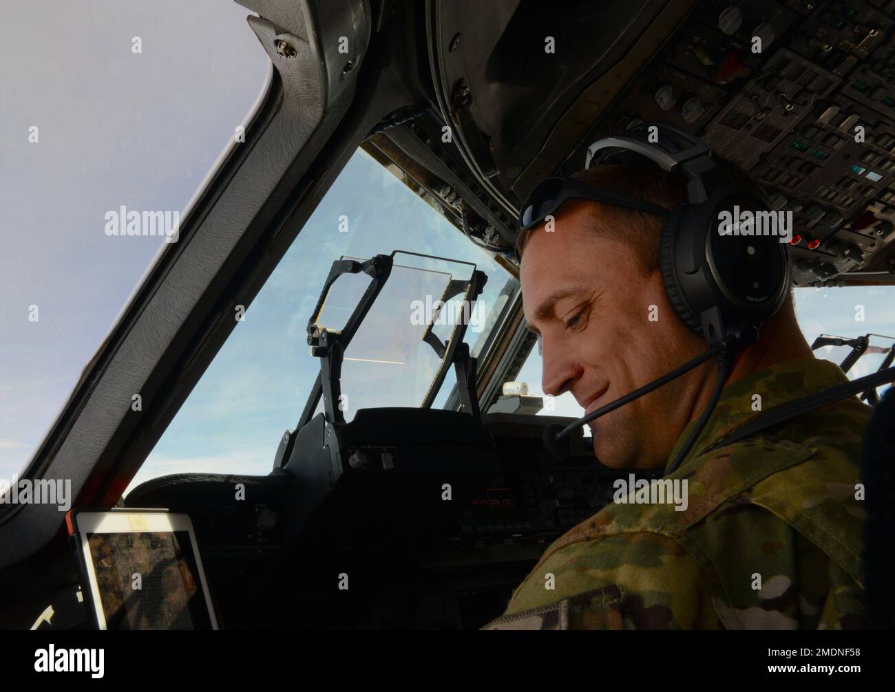 U.S. Air Force Lt. Col. Colt Schiefelbein, 437th Airlift Wing C-17 ...