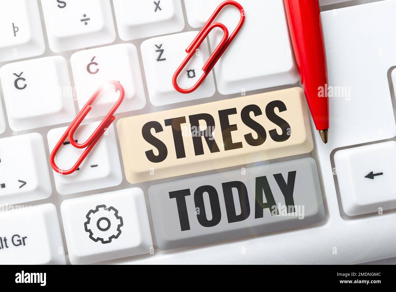 Conceptual display Stress. Concept meaning a physical chemical or ...