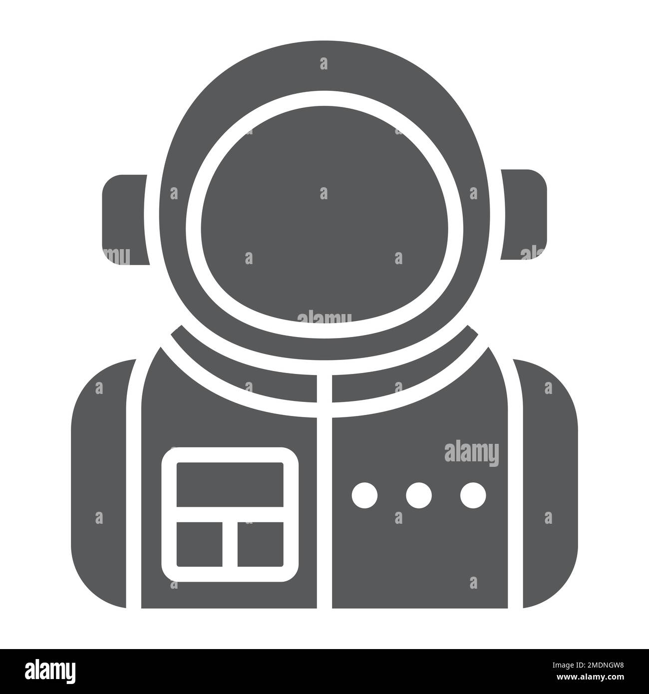 Astronaut glyph icon, spaceman and astronomy, cosmonaut sign, vector ...