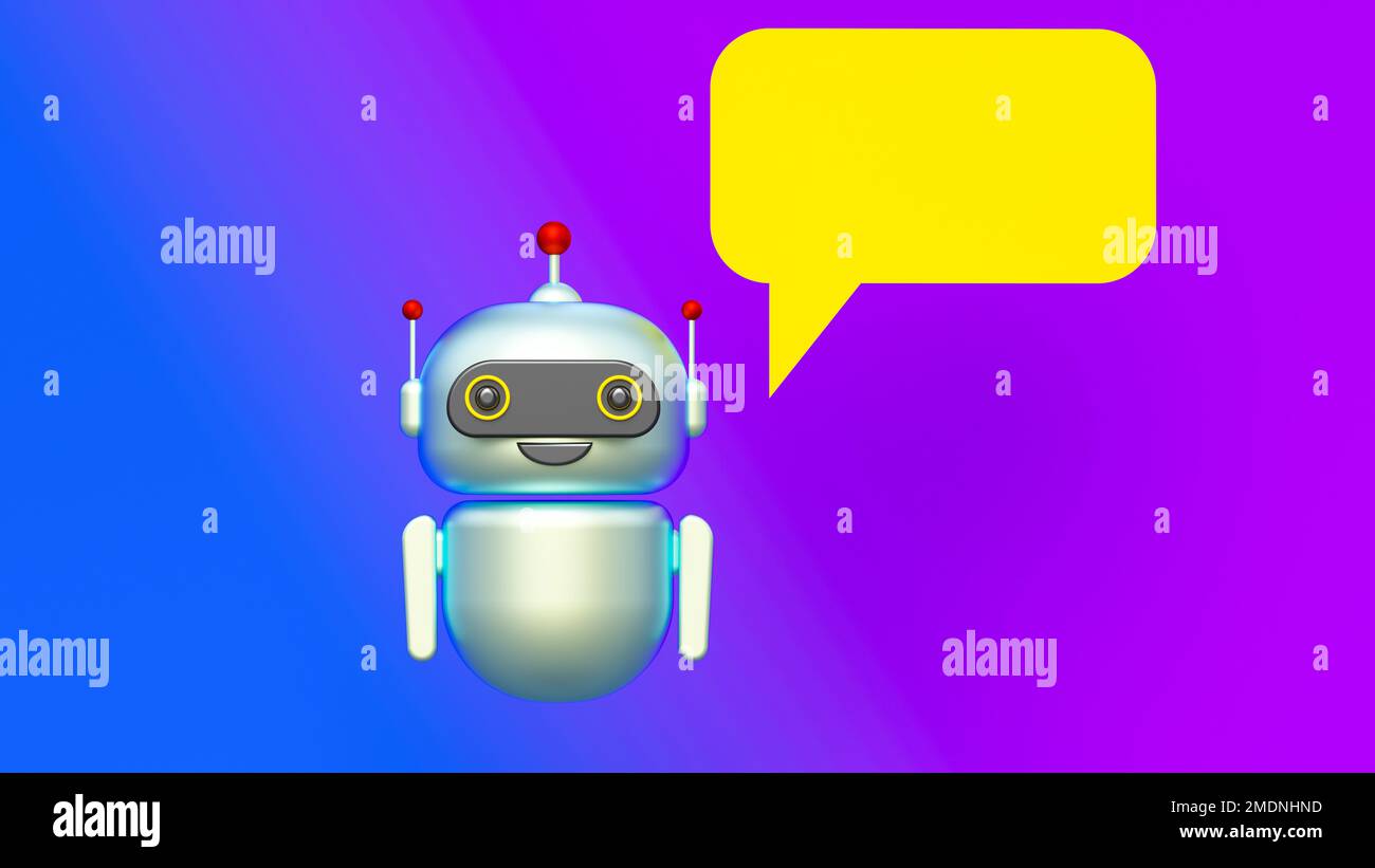 Robot chatbot hi-res stock photography and images - Alamy