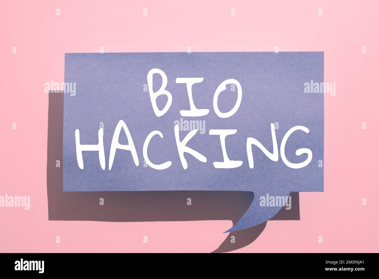 Conceptual caption Bio Hacking. Business concept exploiting genetic ...