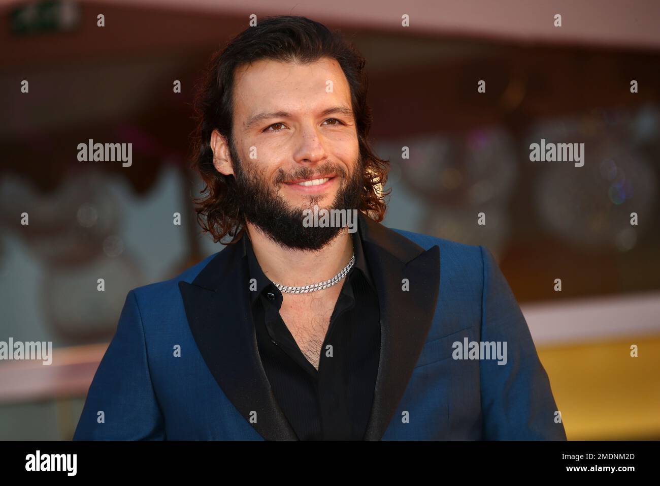 Filippo Scotti poses for photographers upon arrival at the premiere of ...