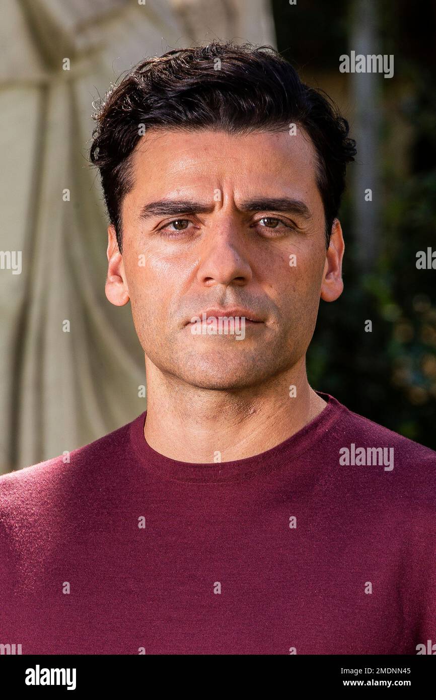 Oscar Isaac poses for portraits for the film 'The Card Counter' during ...