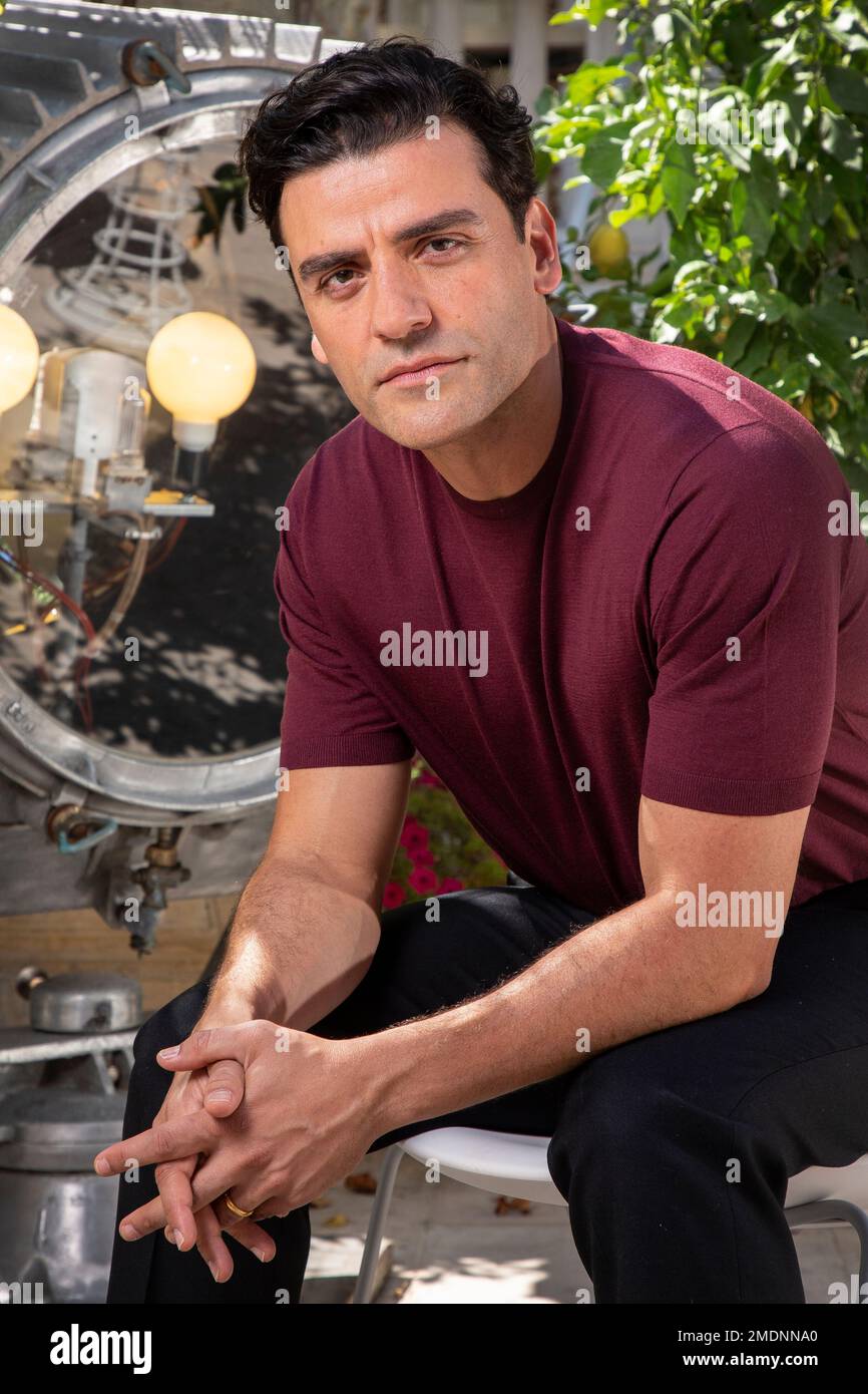 Actor Oscar Isaac poses for portraits for the film 'The Card Counter ...