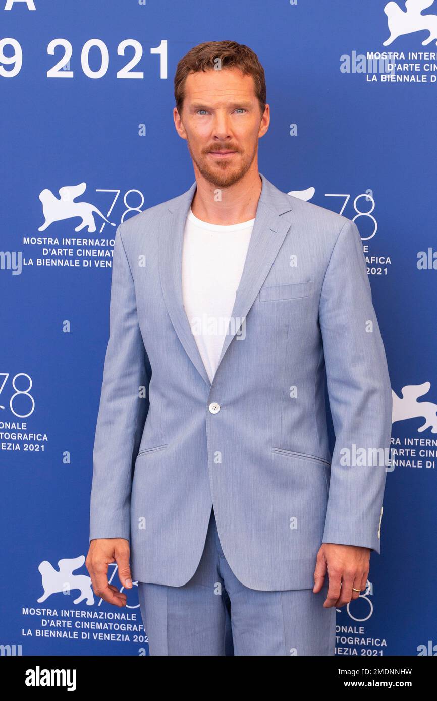 Benedict Cumberbatch poses for photographers at the photo call for the ...