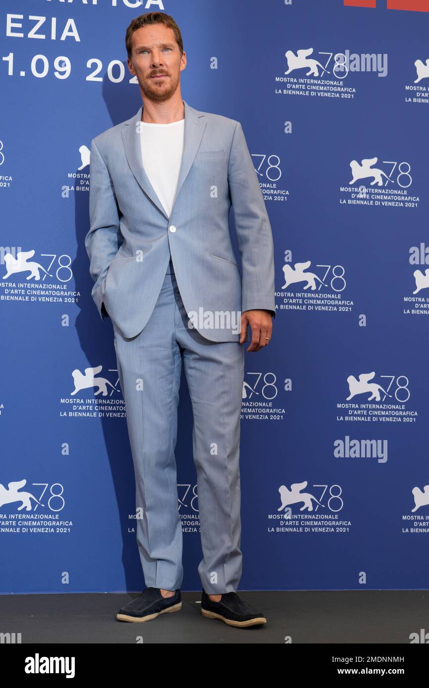 Benedict Cumberbatch poses for photographers at the photo call for the ...