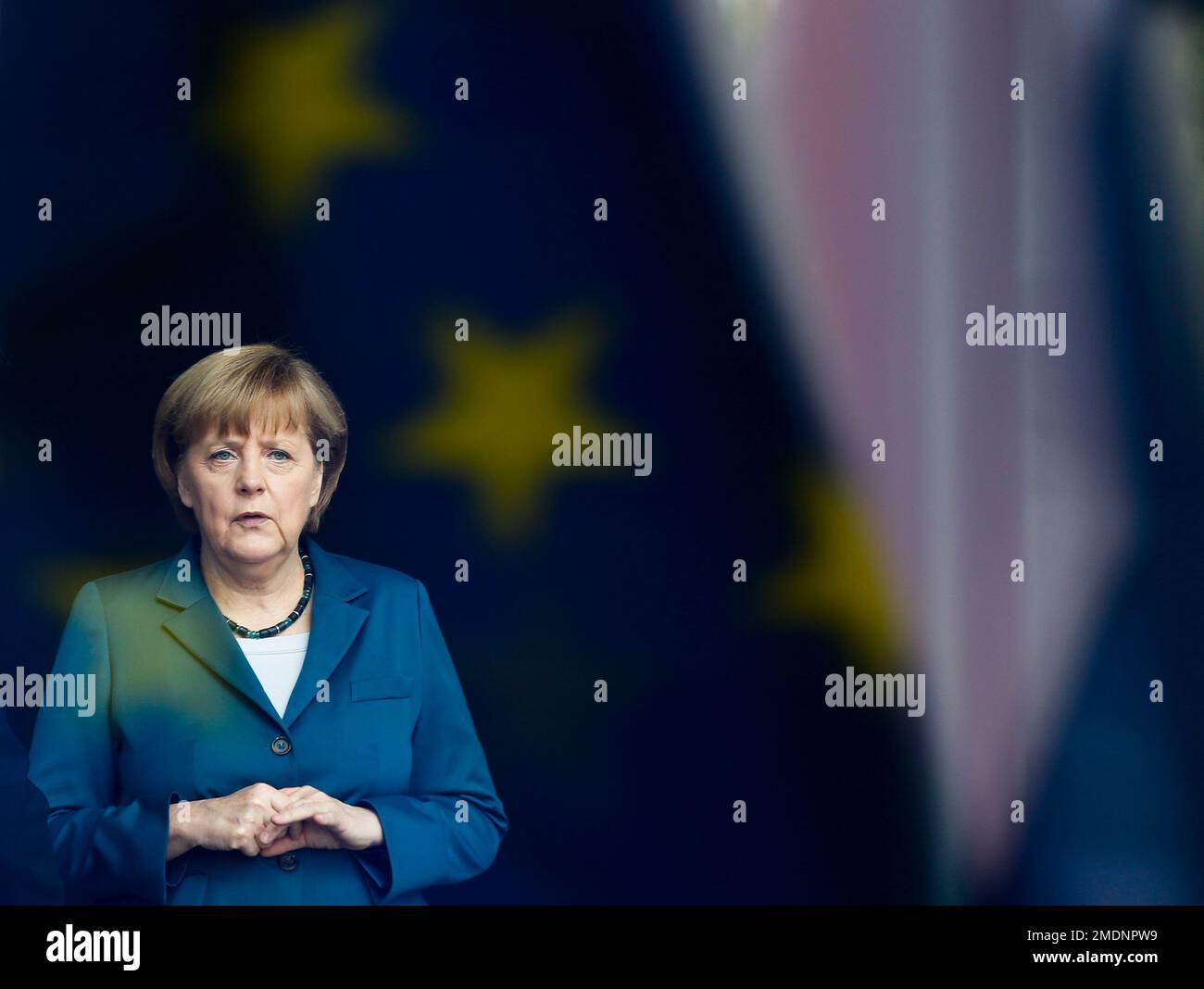 In this Monday, June 3, 2013 file photo, German Chancellor Angela ...