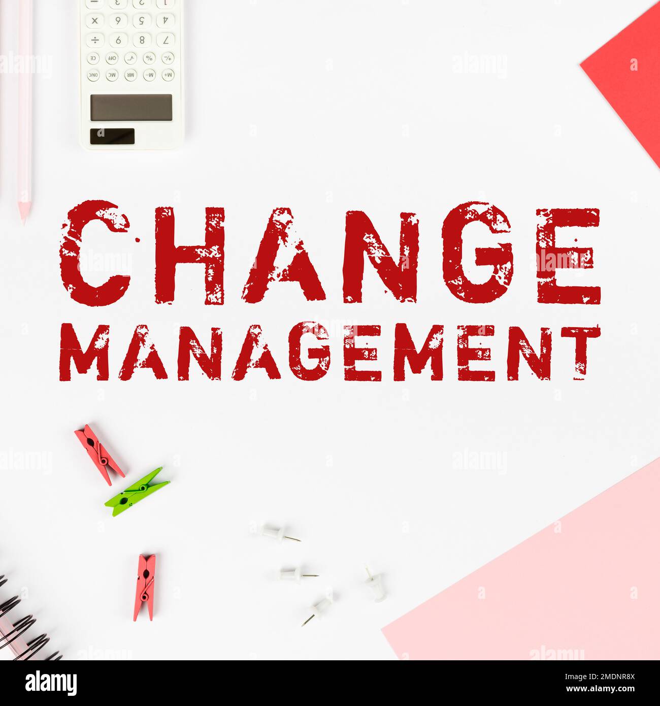 Text showing inspiration Change Management. Business overview ...