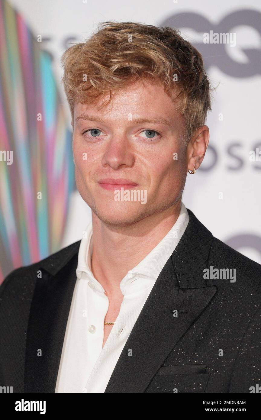 Tom Rhys Harries attends GQ Men of The Year Awards, Tate Modern, London ...