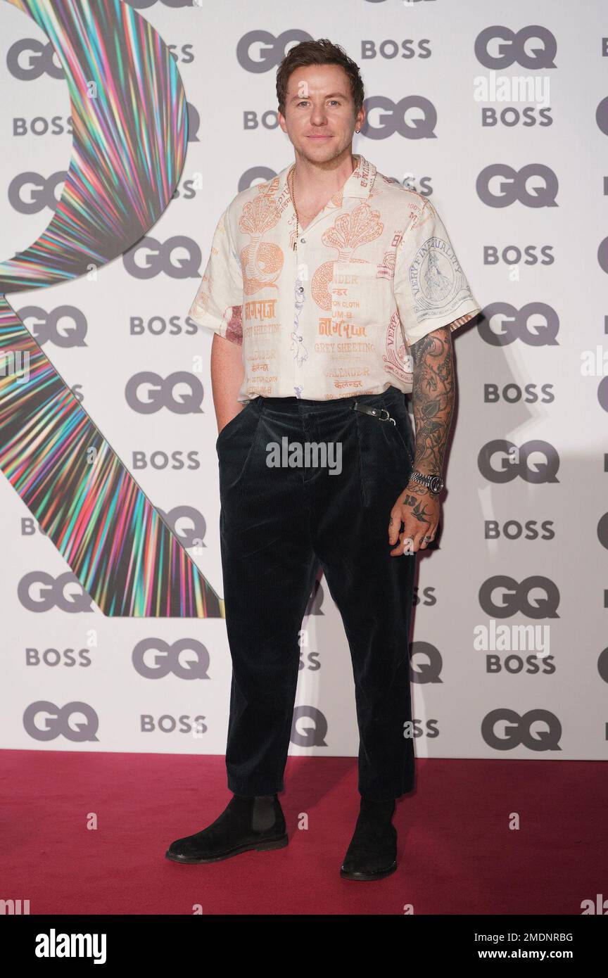 Danny Jones attends GQ Men of The Year Awards, Tate Modern, London ...