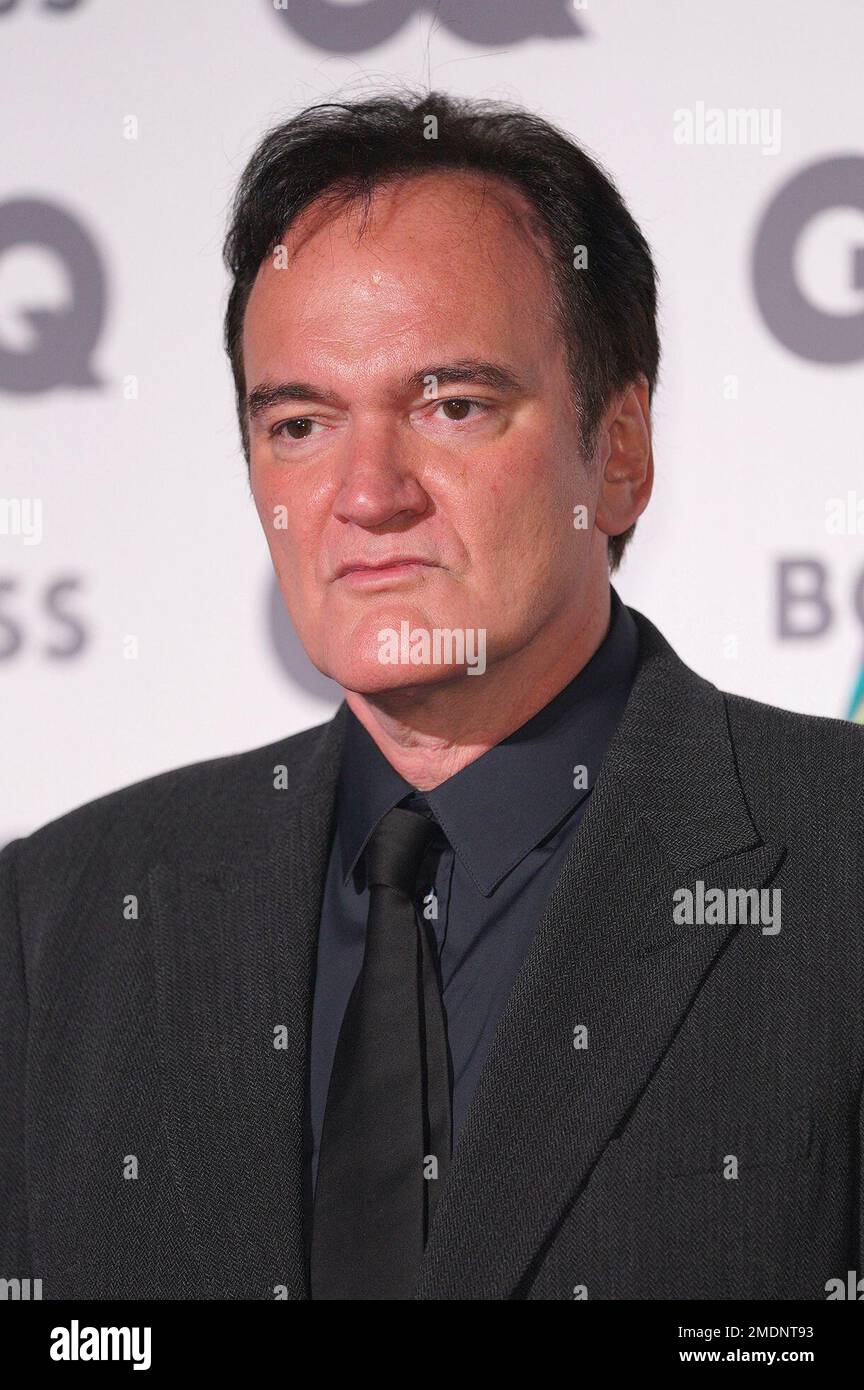Quentin Tarantino attends GQ Men of The Year Awards, Tate Modern ...