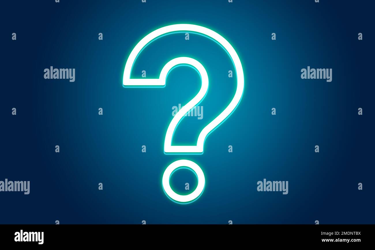 Question Mark And Confusion Stock Photo Alamy