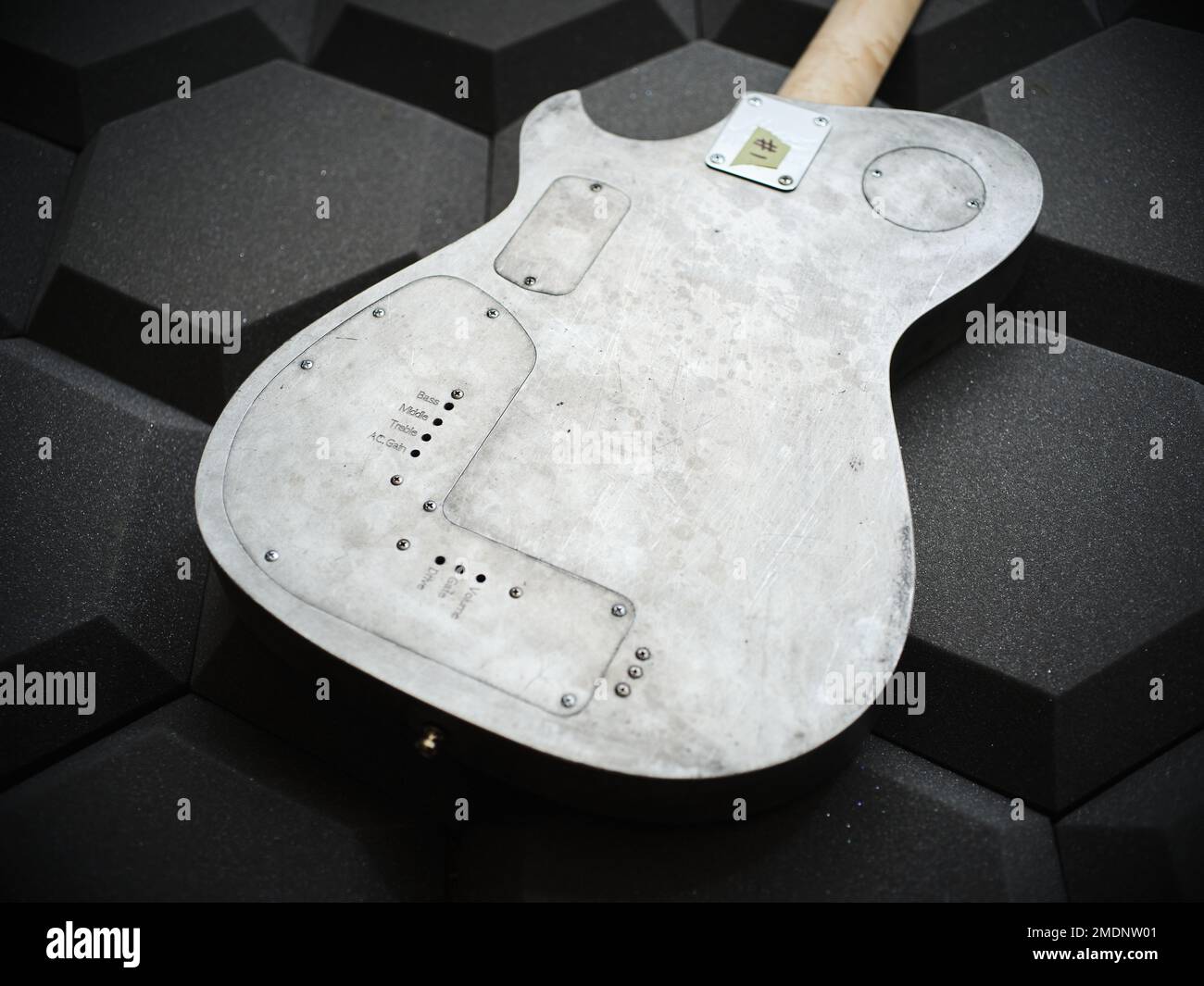 Manson Guitar Works Matt Bellamy DL-0R electric guitar Stock Photo - Alamy