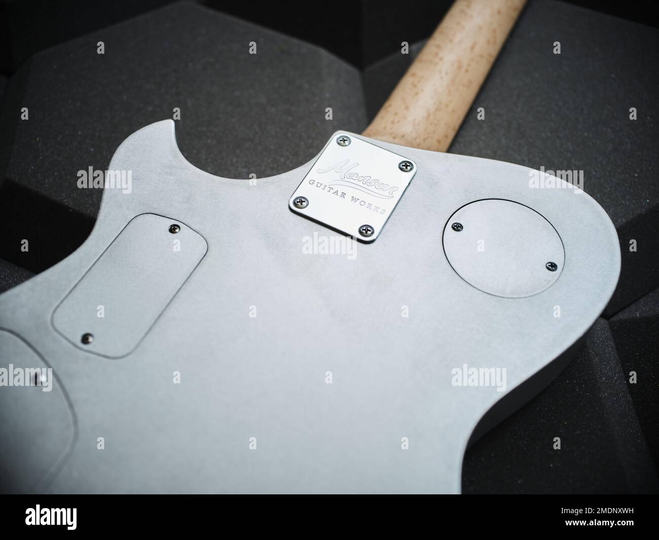 Manson guitar works logo hi-res stock photography and images - Alamy