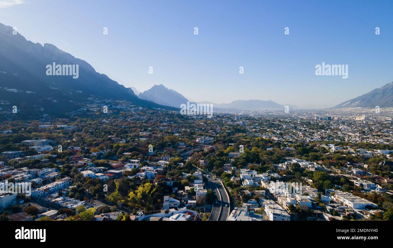 Mountains and Skies in Monterrey, Mexico Stock Photo - Alamy