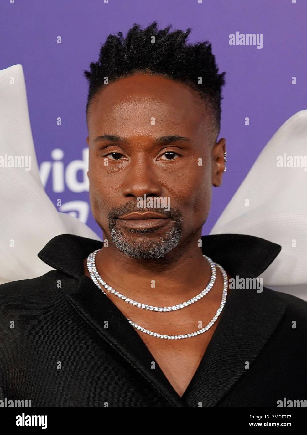 Billy Porter, a cast member in "Cinderella," poses at the premiere of ...