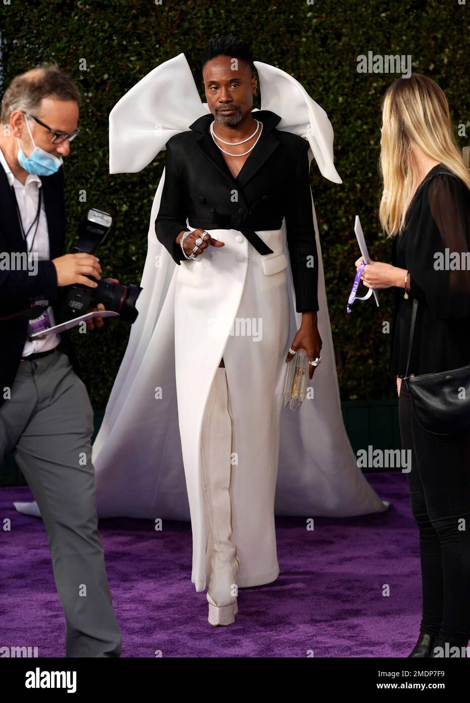 Billy Porter, a cast member in "Cinderella," arrives at the premiere of ...