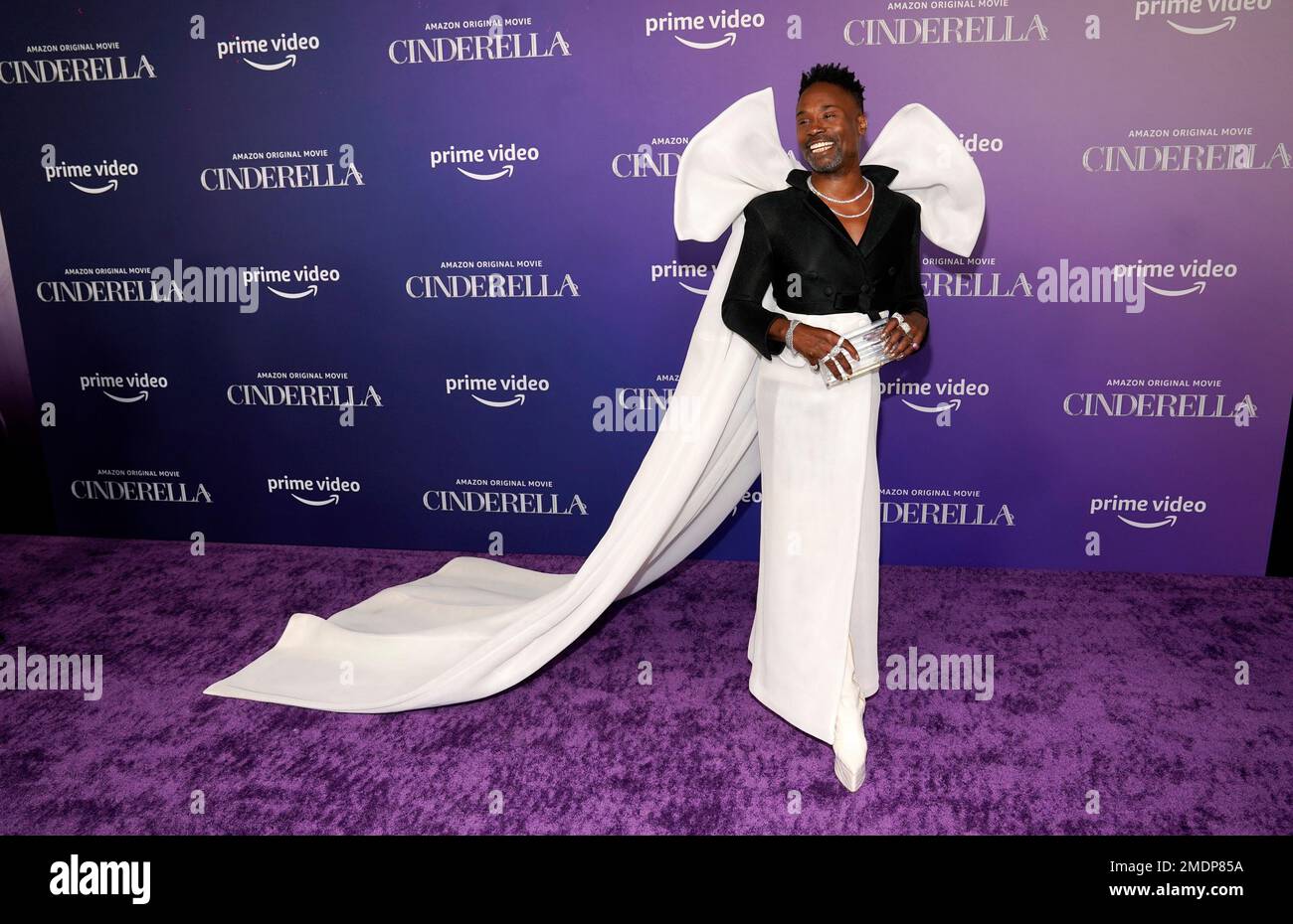 Billy Porter, a cast member in "Cinderella," poses at the premiere of ...