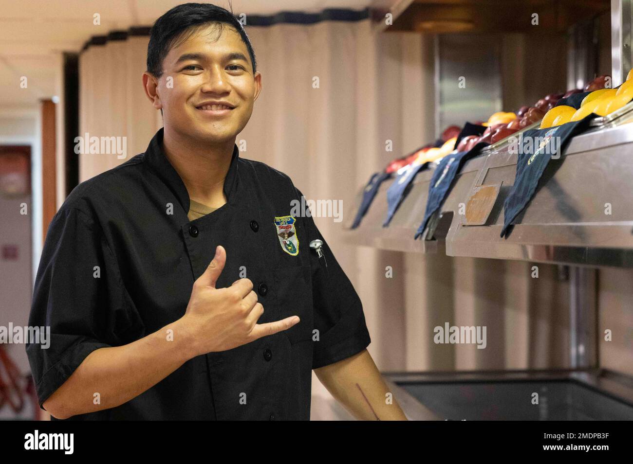 PACIFIC OCEAN (July 26, 2022) Culinary Specialist Seaman Ryan David ...