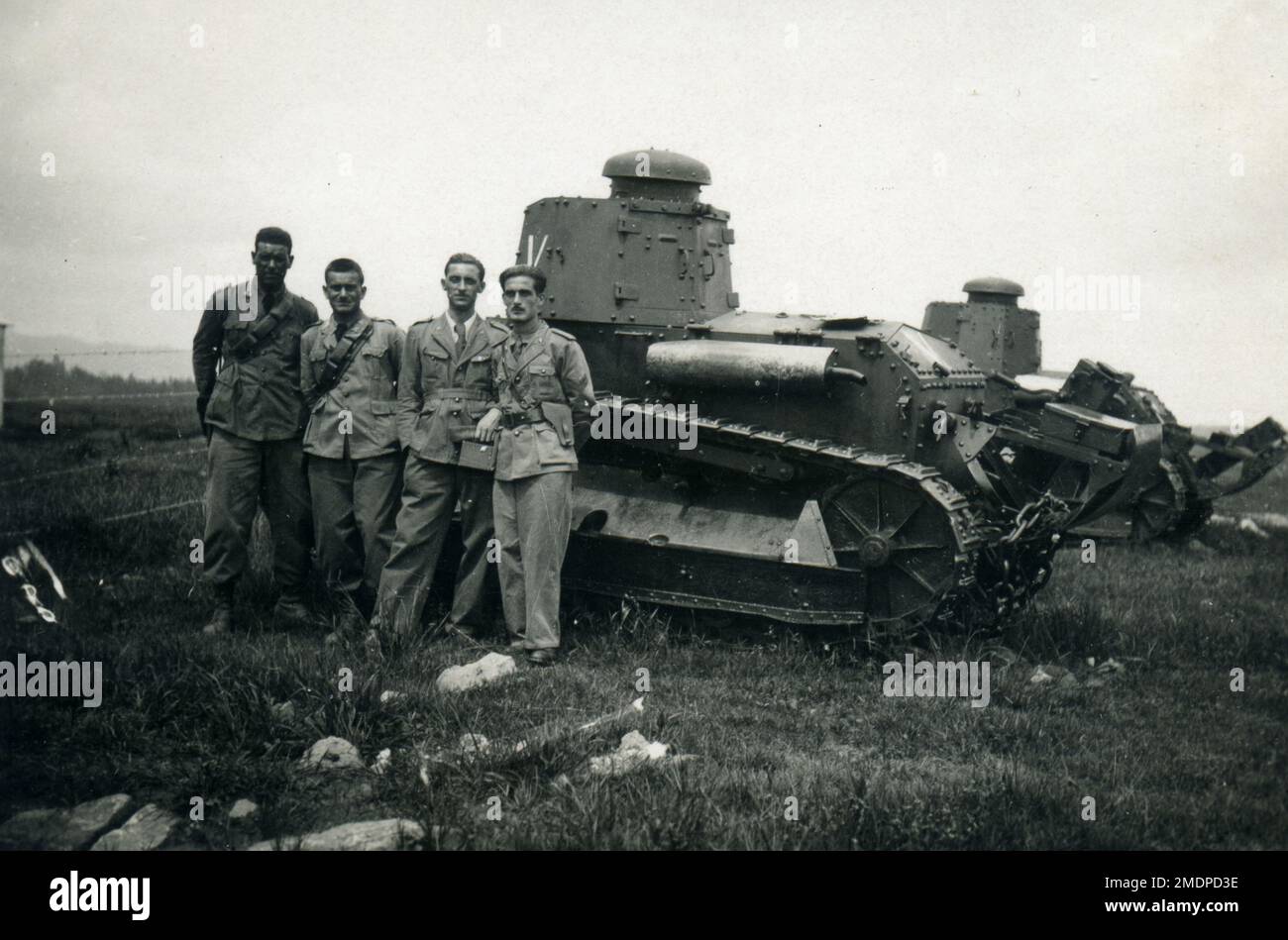 Africa, Ethiopia, addis- abeba, 1937, italian tank FIAT 3000 - fascism ...