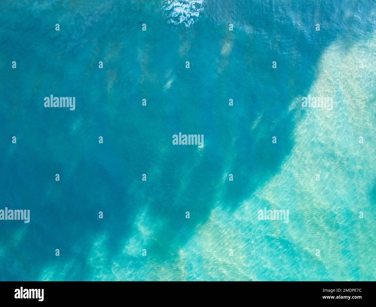 Sea surface aerial view,Bird eye view photo of waves and water surface ...