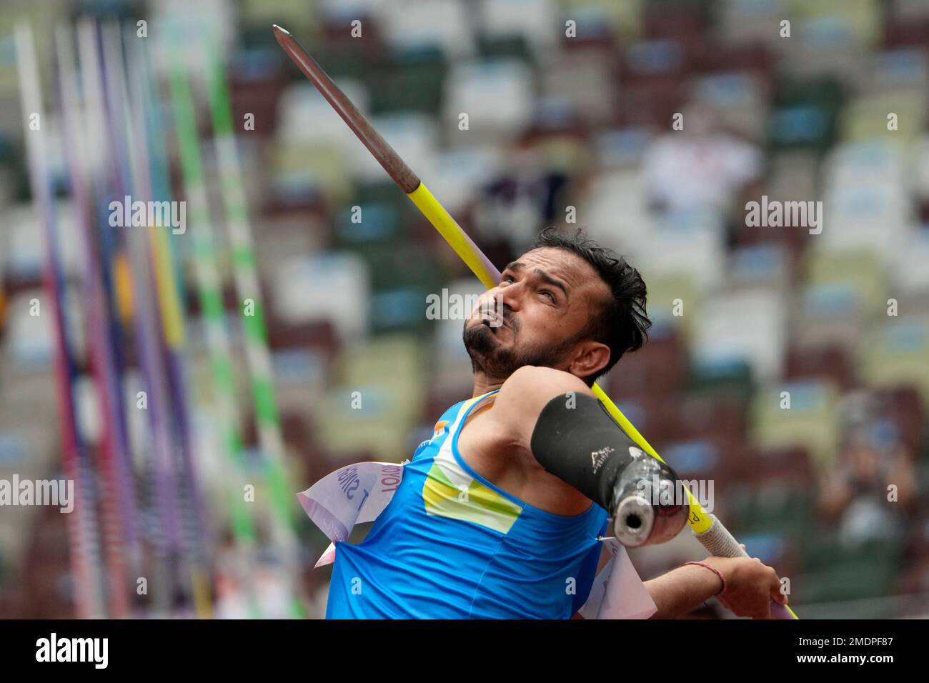 India's Ajeet Singh Ajeet Singh competes during the men's javelin throw ... India's Ajeet Singh Ajeet Singh competes during the men's javelin throw ...