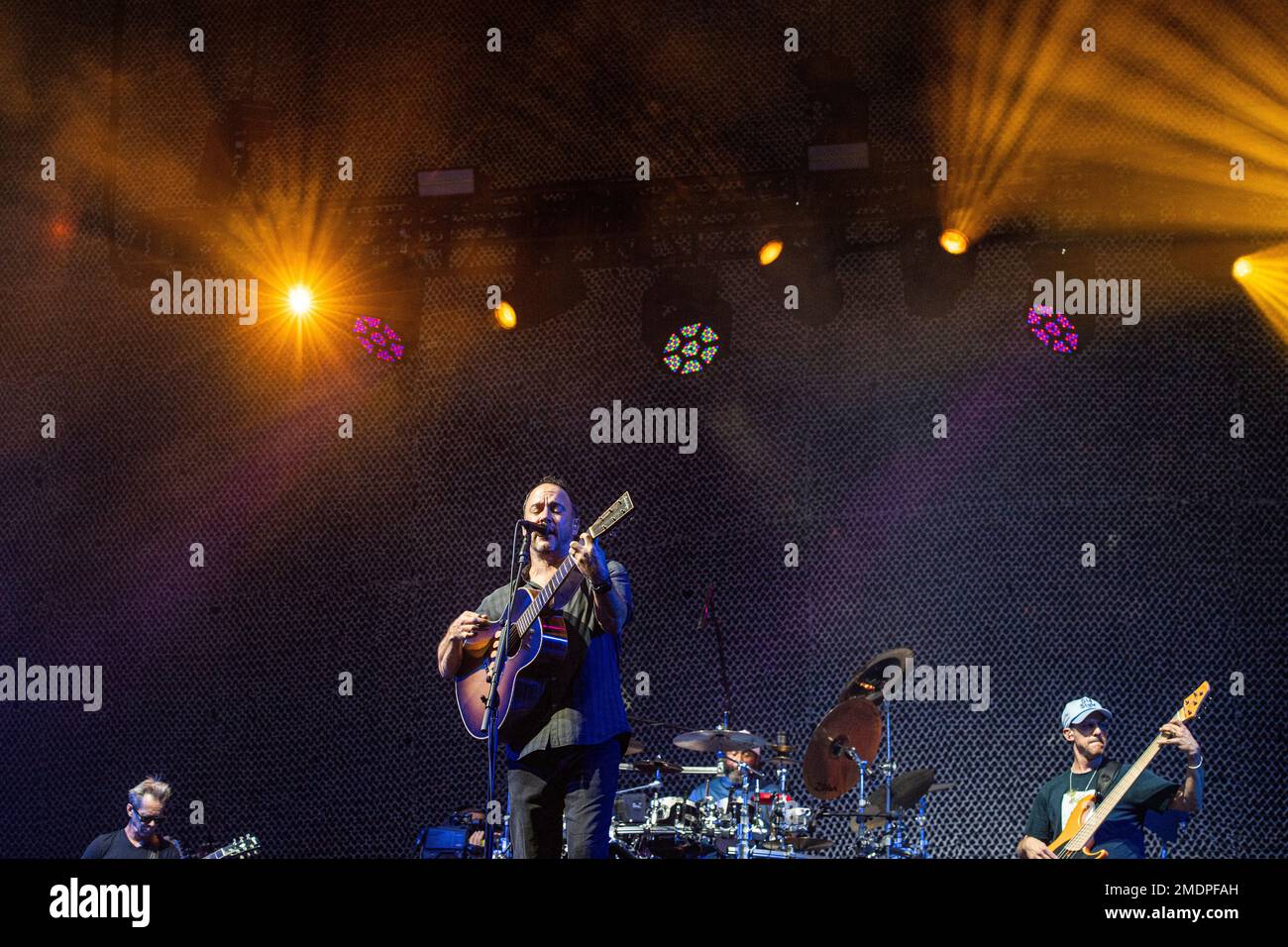 Tim Reynolds, from left, Dave Matthews, and Stefan Kahil Lessard of the ...