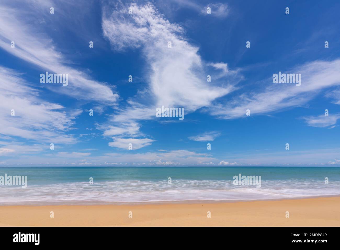 Beautiful Beach Sea in summer season, Amazing sea ocean sky background ...