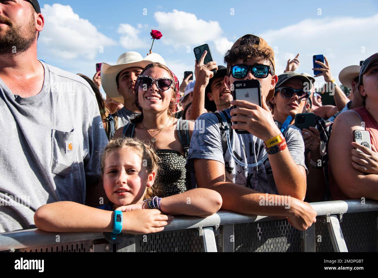 Festival goers attend the Railbird Music Festival on Sunday, Aug. 29 ...