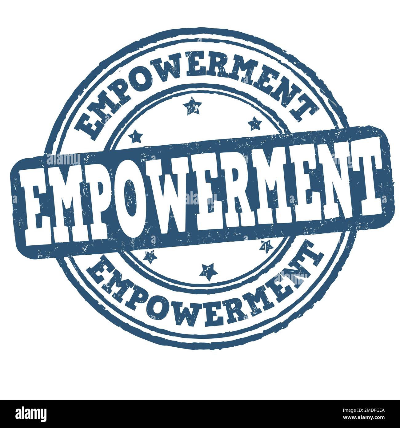 Positive blue grunge stamp Stock Vector Images - Alamy