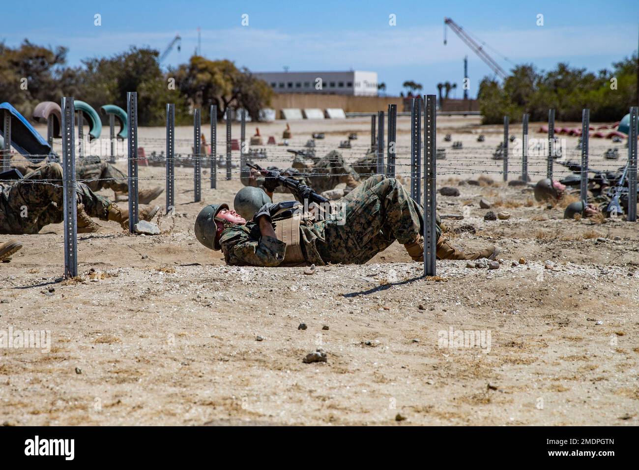 U.S. Marine Corps recruits with Golf Company, 2nd Recruit Training ...