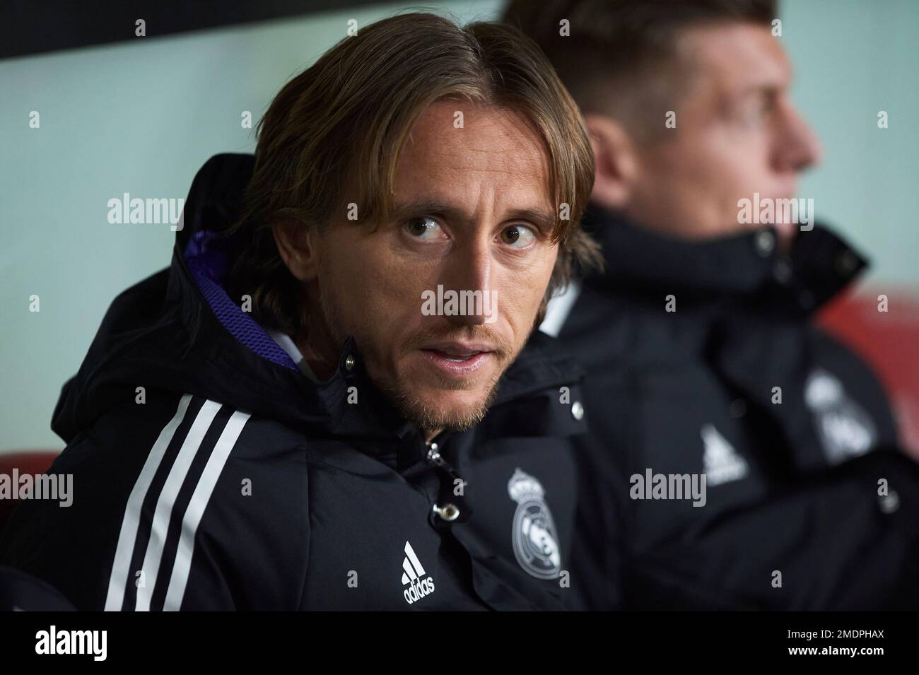 Luka Modric of Real Madrid CF during the La Liga match between Athletic ...