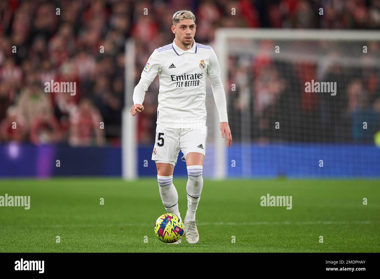 Fede Valverde of Real Madrid CF during the La Liga match between ...