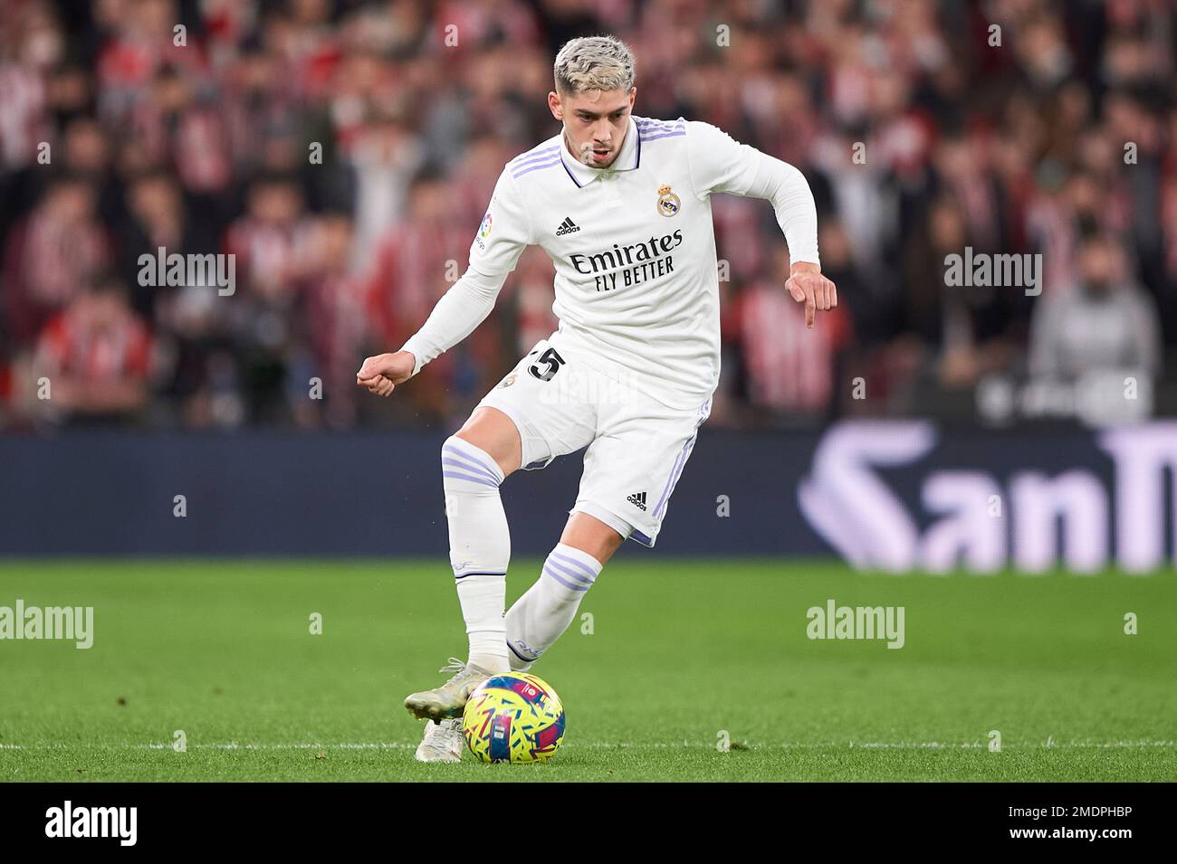 Fede Valverde of Real Madrid CF during the La Liga match between ...
