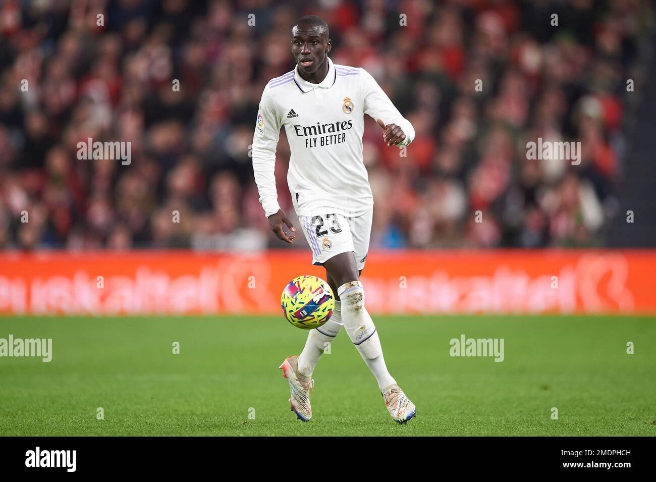 Ferland Mendy of Real Madrid CF during the La Liga match between ...