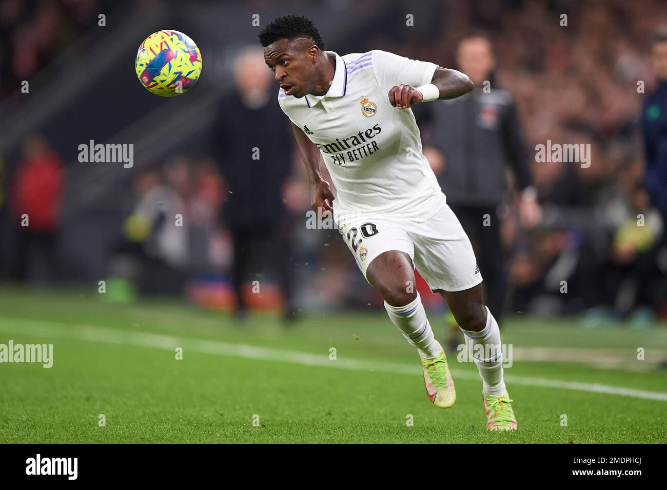 Vinicius Jr 'Vini’ of Real Madrid CF during the La Liga match between ...
