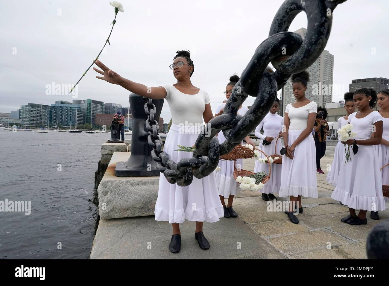 A member of the Girlz of Imani dance troupe, from the OrigiNation ...