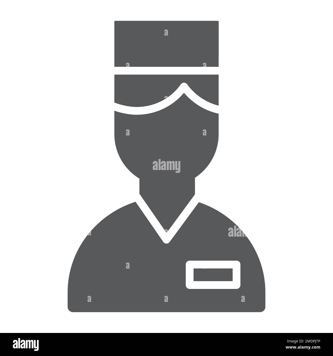 Valet glyph icon, hotel and service, concierge sign, vector graphics, a ...