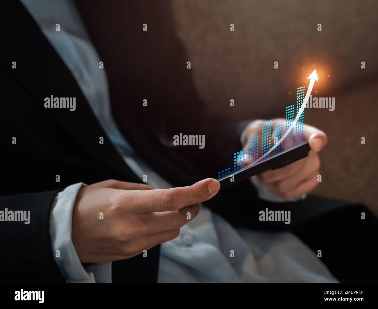 Investment technology, financial, return on investment - ROI concepts ...